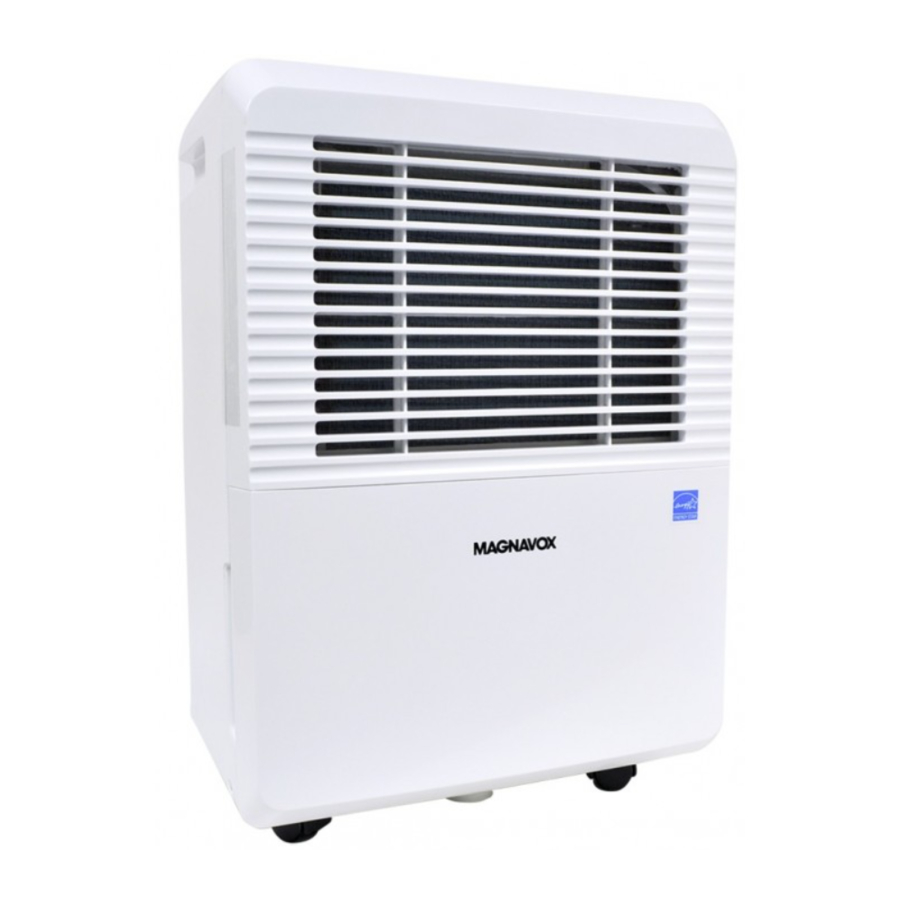 Magnavox D-40ES, D-60ES - 60 pint Dehumidifier Manual | ManualsLib