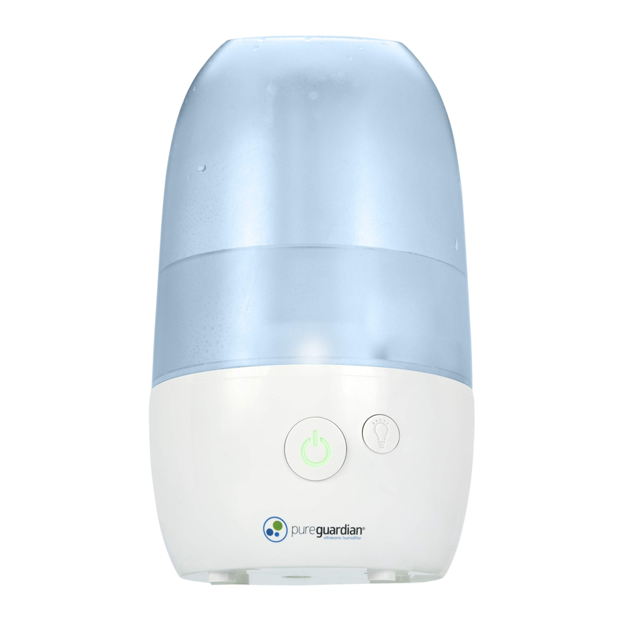 Guardian H975 - PureGuardian 70-Hour Ultrasonic Cool Mist Humidifier ...