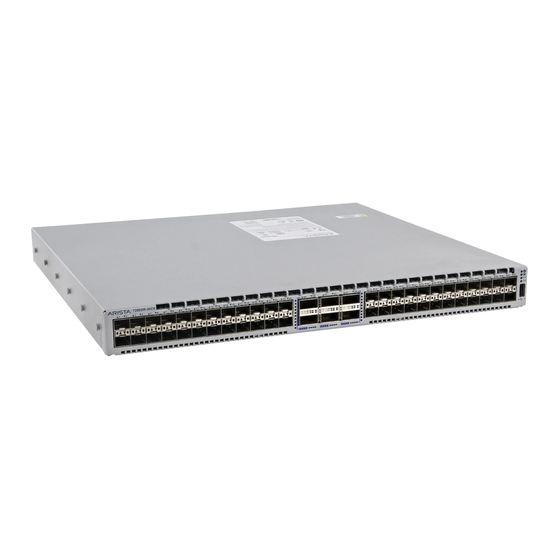 ARISTA 7280 SERIES QUICK START MANUAL Pdf Download | ManualsLib