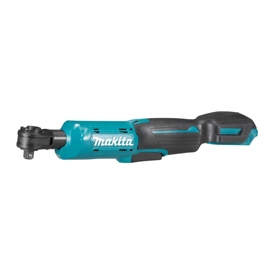 Makita WR100D - Cordless Ratchet Wrench Manual | ManualsLib