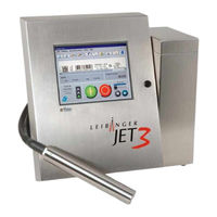 LEIBINGER JET 3 OPERATING MANUAL Pdf Download | ManualsLib