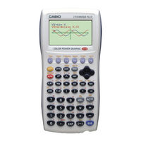 CASIO CFX-9850G PLUS PROGRAMMING MANUAL Pdf Download | ManualsLib