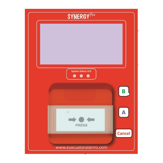 EVACUATOR SYNERGY + INSTRUCTIONS MANUAL Pdf Download | ManualsLib