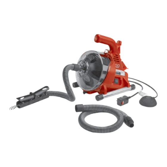RIDGID POWERCLEAR MANUAL Pdf Download | ManualsLib