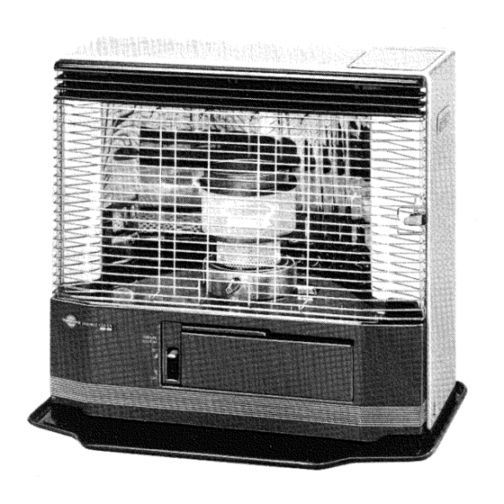 TOYOSTOVE DR-86 OPERATING AND MAINTENANCE INSTRUCTIONS MANUAL Pdf ...