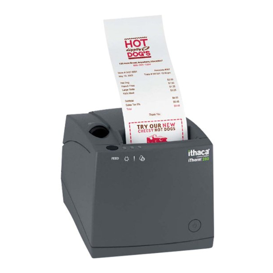 TRANSACT ITHACA 280 PROGRAMMER'S MANUAL Pdf Download | ManualsLib