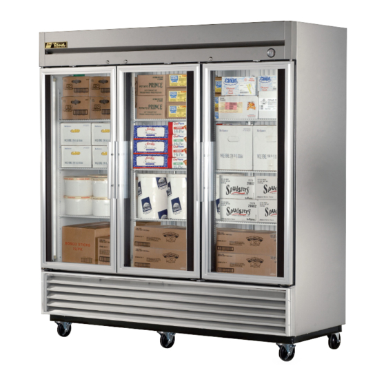 TRUE T-72FG SPECIFICATIONS Pdf Download | ManualsLib