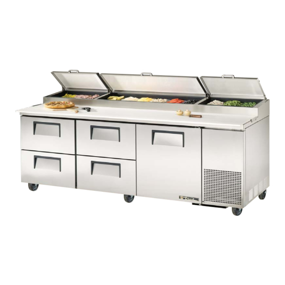 TRUE TPP-93D-4 SPECIFICATIONS Pdf Download | ManualsLib