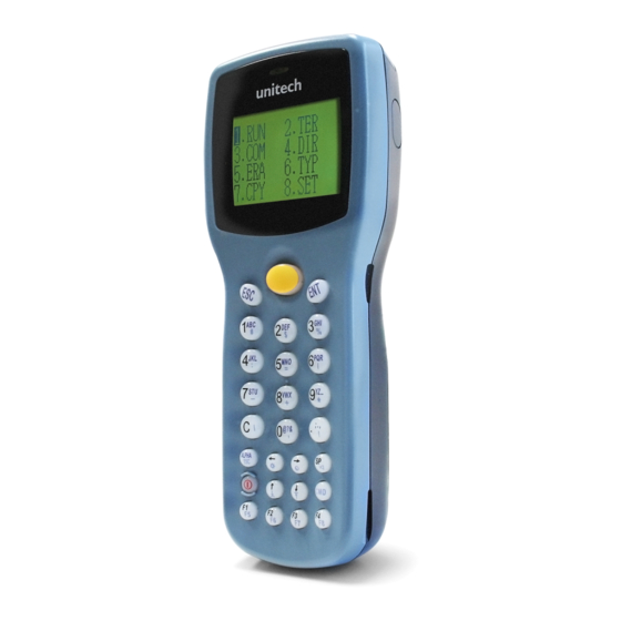 UNITECH PT630 SPECIFICATIONS Pdf Download | ManualsLib