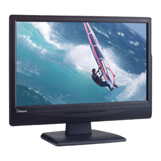 OPTIQUEST Q171WB SPECIFICATIONS Pdf Download | ManualsLib