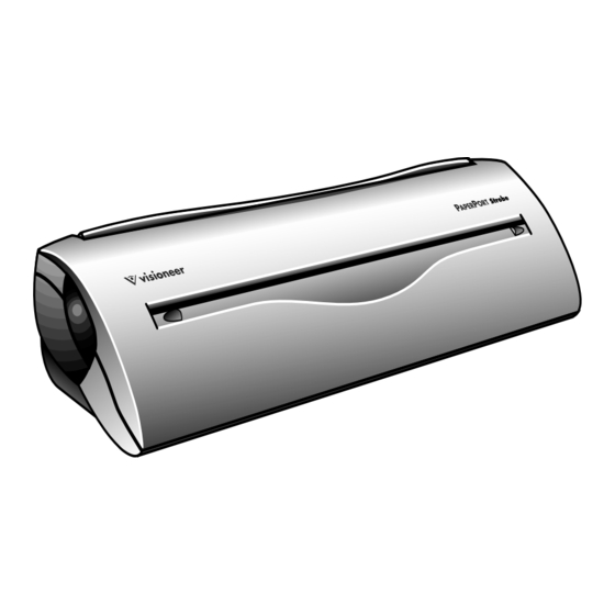 VISIONEER PAPERPORT STROBE 500 GETTING STARTED MANUAL Pdf Download ...
