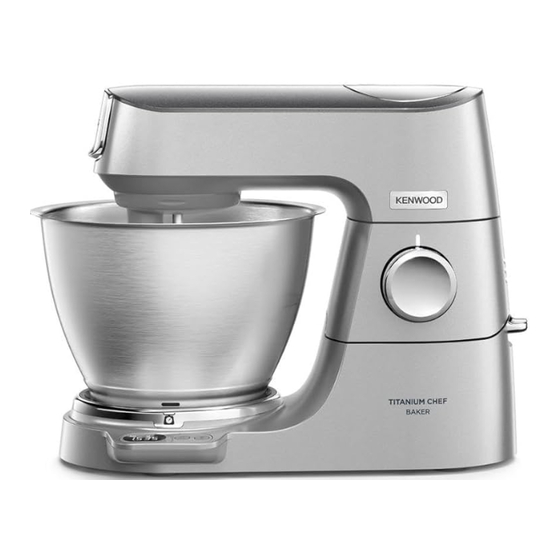 KENWOOD TITANIUM CHEF BAKER XL INSTRUCTIONS MANUAL Pdf Download ...