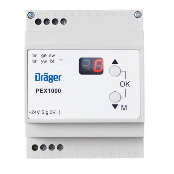DRÄGER PEX 1000 MANUAL Pdf Download | ManualsLib