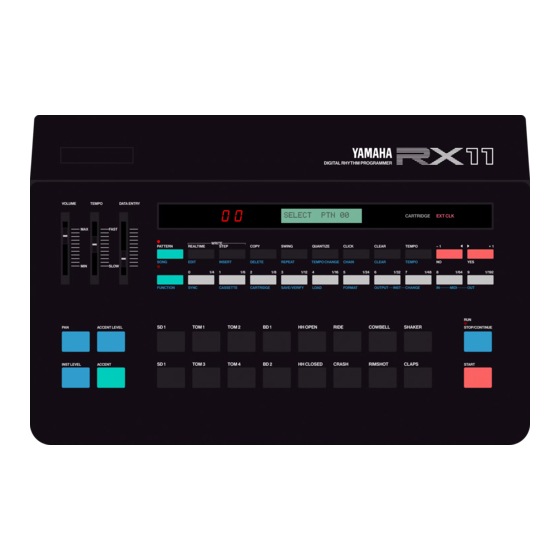 YAMAHA RX-11 OWNER'S MANUAL Pdf Download | ManualsLib