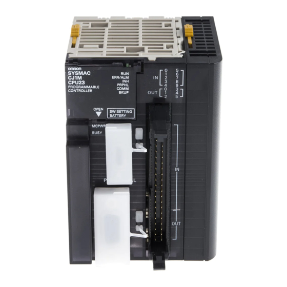 Omron Cx Programmer 50 Function Block Operation Operation Manual Pdf Download Manualslib 