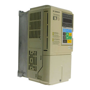 OMRON VARISPEED E7 USER MANUAL Pdf Download | ManualsLib