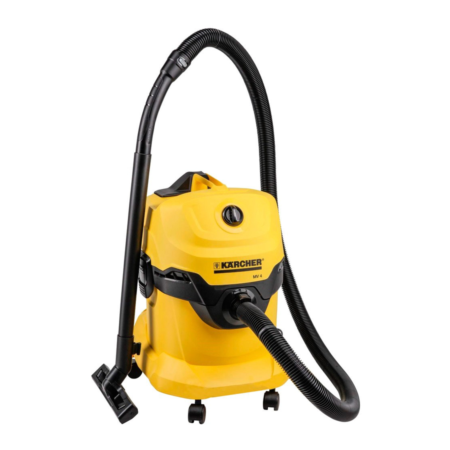 KÄRCHER WD 4 PREMIUM OPERATING INSTRUCTIONS MANUAL Pdf Download ...