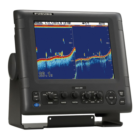 FURUNO FCV-295 INSTALLATION MANUAL Pdf Download | ManualsLib