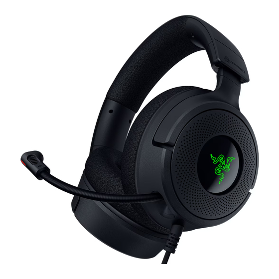 RAZER KRAKEN V4 X MASTER MANUAL Pdf Download | ManualsLib