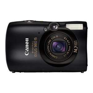 CANON DIGITAL IXUS 980 IS USER MANUAL Pdf Download | ManualsLib