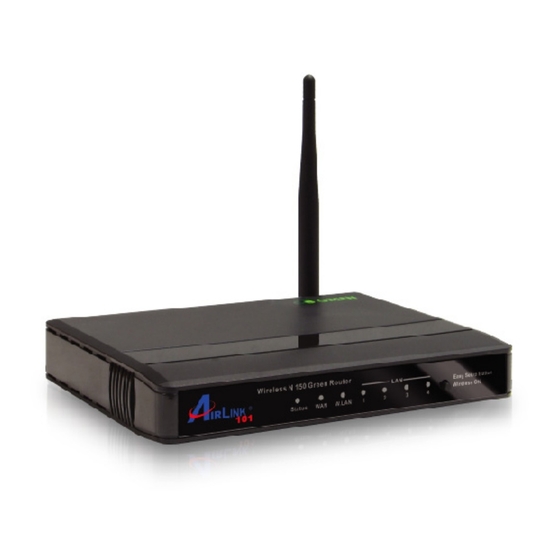 AIRLINK101 AR570WV2 QUICK INSTALLATION MANUAL Pdf Download | ManualsLib