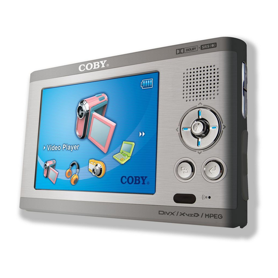 COBY PMP-3522 USER MANUAL Pdf Download | ManualsLib