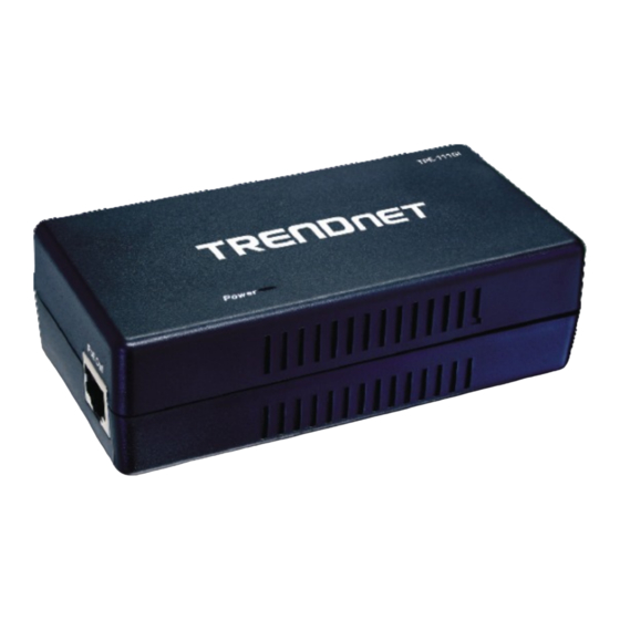 TRENDNET TPE-111GI SPECIFICATIONS Pdf Download | ManualsLib