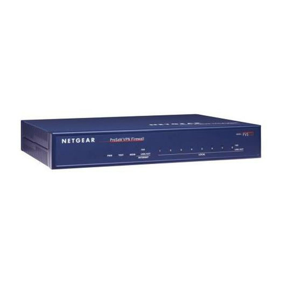 NETGEAR FVS338 - PROSAFE VPN FIREWALL 50 ROUTER REFERENCE MANUAL Pdf ...