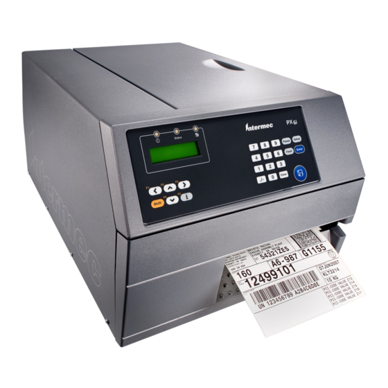 INTERMEC EASYCODER PX6I USER MANUAL Pdf Download | ManualsLib
