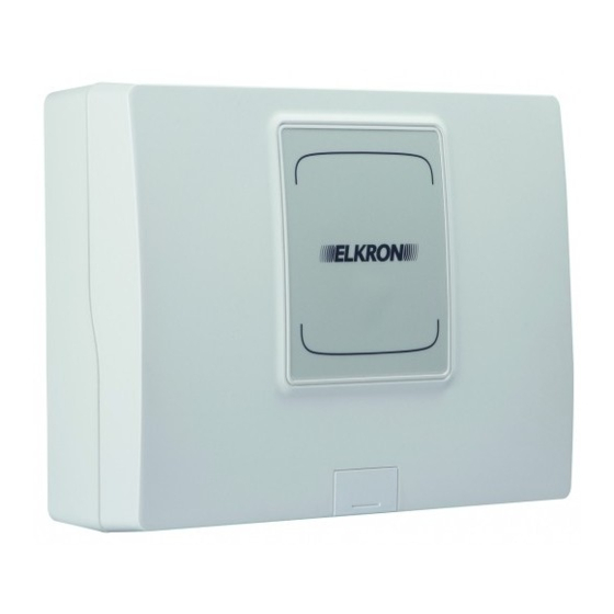 ELKRON MP500/8 INSTALLATION MANUAL Pdf Download | ManualsLib