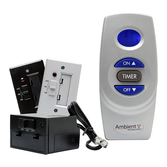 AMBIENT TECHNOLOGIES RCMT INSTALLATION AND OPERATING INSTRUCTIONS Pdf ...