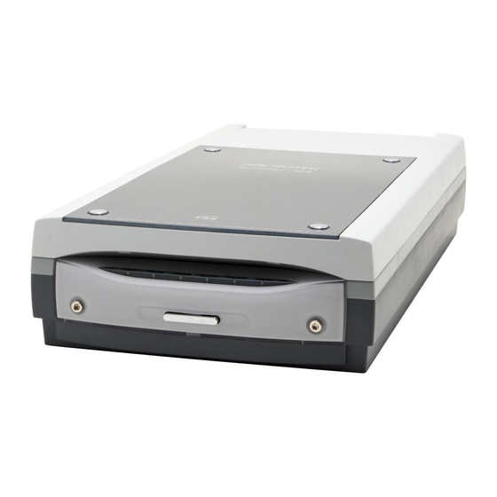 MICROTEK SCANMAKER 6400XL REFERENCE MANUAL Pdf Download | ManualsLib