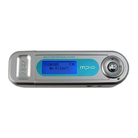 MPIO FY 300 USER MANUAL Pdf Download | ManualsLib