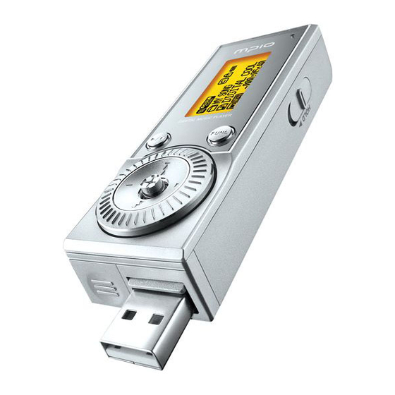 MPIO FY 400 USER MANUAL Pdf Download | ManualsLib