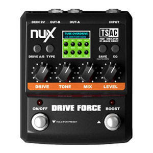NUX DRIVE FORCE OWNER'S MANUAL Pdf Download | ManualsLib