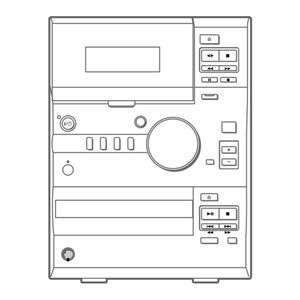 SONY CMT-CP1 OPERATING INSTRUCTIONS MANUAL Pdf Download | ManualsLib