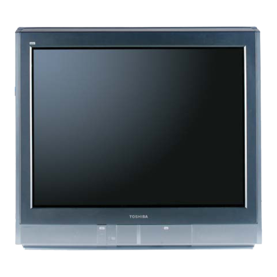 TOSHIBA 32DF46 - 32" CRT TV SPECIFICATIONS Pdf Download | ManualsLib
