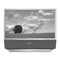 Panasonic 52DL52 - PT - 52" CRT TV Manuals | ManualsLib