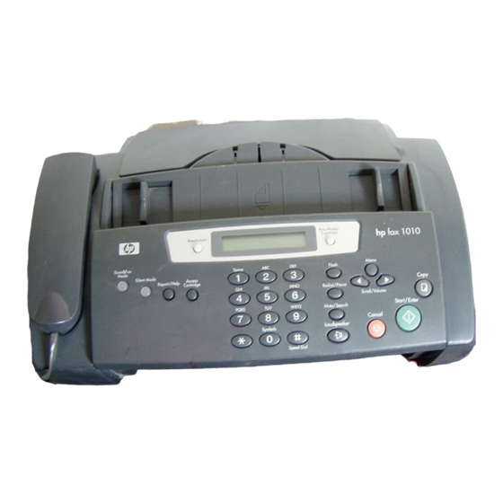 HP FAX 1010 SERIES SETUP POSTER Pdf Download | ManualsLib