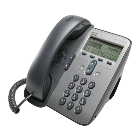 CISCO CP-7911G-CH1 SYSTEM ADMINISTRATOR MANUAL Pdf Download | ManualsLib