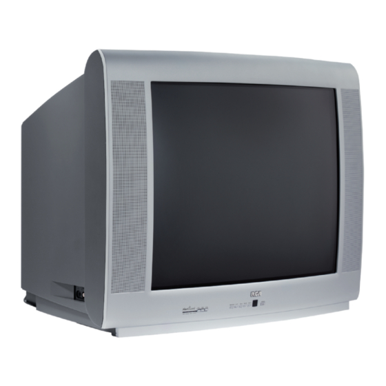 RCA 27V570T - 27" COLOR TV TECHNICAL SPECIFICATIONS Pdf Download ...