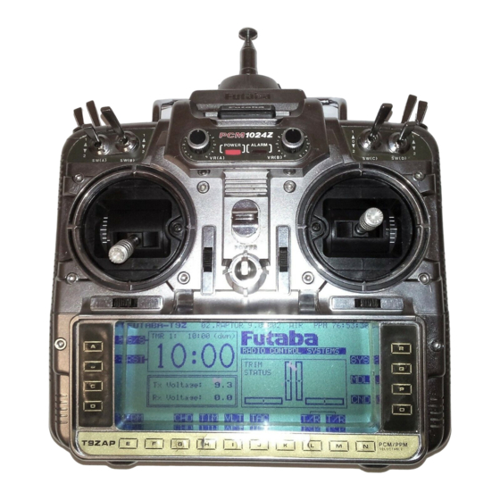 FUTABA 9ZAP - PART1 MANUAL Pdf Download | ManualsLib