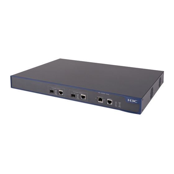 H3C WX5002ACCESSCONTROLLER INSTALLATION MANUAL Pdf Download | ManualsLib