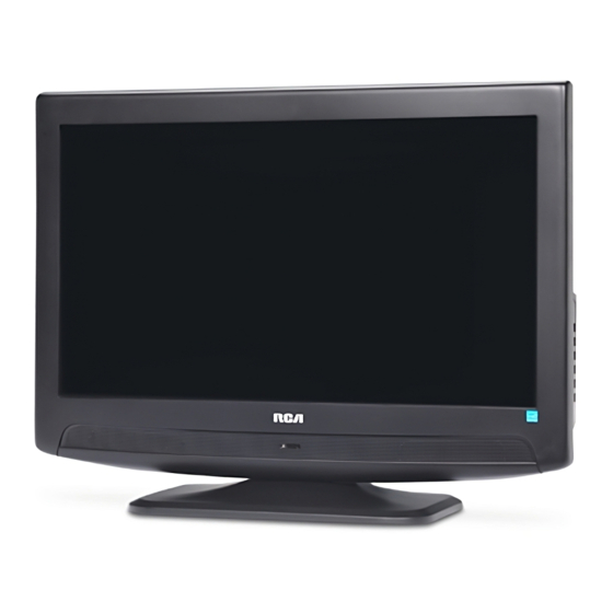 RCA L22HD41 - 22" LCD TV SPECIFICATIONS Pdf Download | ManualsLib