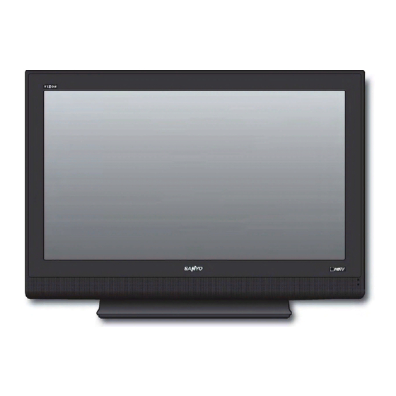 SANYO DP37647AR - 37 INTEGRATED DIGITAL FLAT PANEL LCD HD/HDMI TV OWNER ...