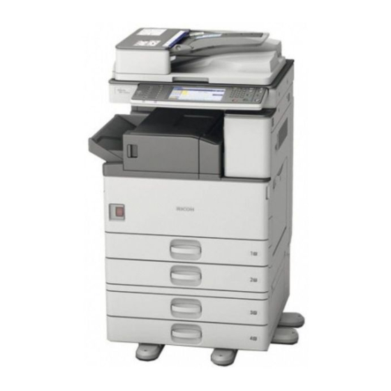 AFICIO MP 3352 MANUAL Pdf Download | ManualsLib