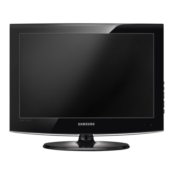 SAMSUNG LN26A450 USER MANUAL Pdf Download | ManualsLib