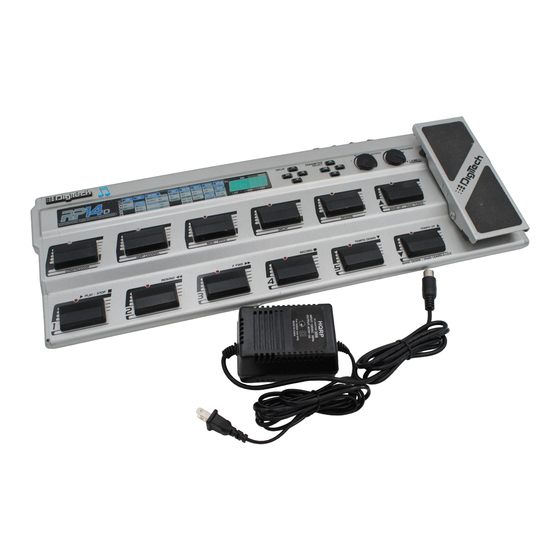 DIGITECH RP14D USER MANUAL Pdf Download | ManualsLib