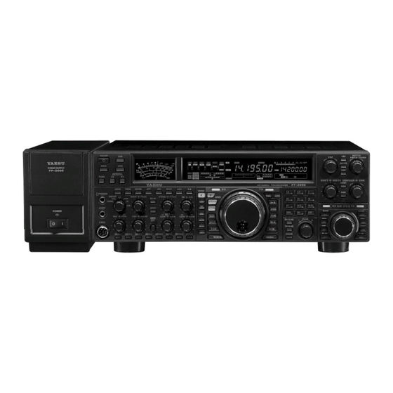 YAESU FT-2000D OPERATING MANUAL Pdf Download | ManualsLib
