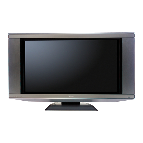 TOSHIBA 42HP84 - 42" PLASMA TV SPECIFICATIONS Pdf Download | ManualsLib